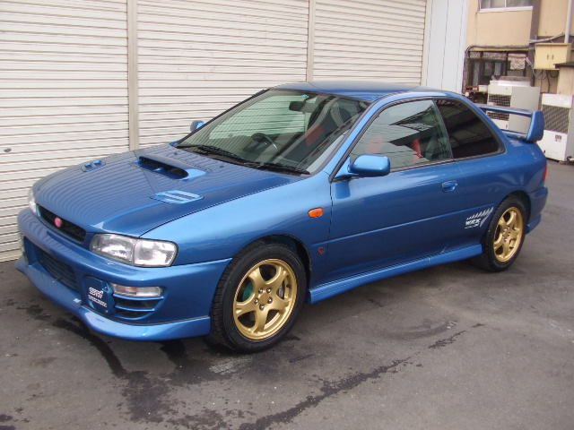 SUBARU IMPREZA WRX Type-R STI ver 4 V Limited Coupe JDM from Japan