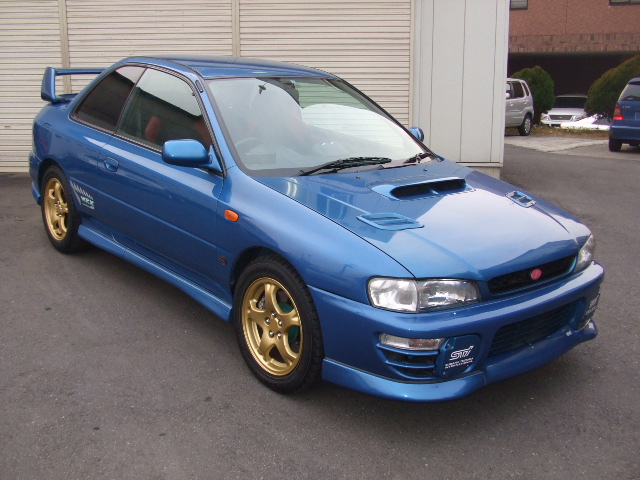 SUBARU IMPREZA WRX Type-R STI ver 4 V Limited Coupe JDM from Japan